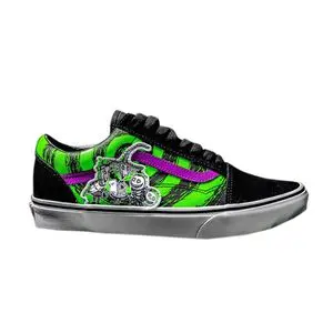 VANS The Nightmare Before Christmas X Old Skool 'lock Shock And Barrel' Sneakers - Multicolor