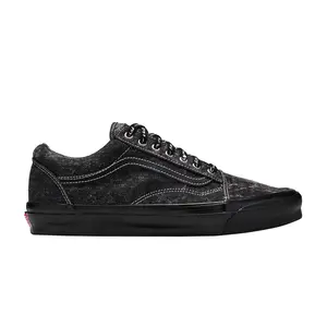 VANS Raised Wolves X Og Old Skool Lx ‘acid Wash Denim - Black