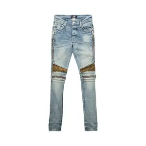 Amiri Velvet Pj Mx2 Straight Leg Jean