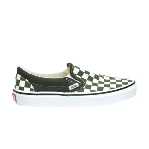 VANS Classic Slip-on Checkerboard - Green