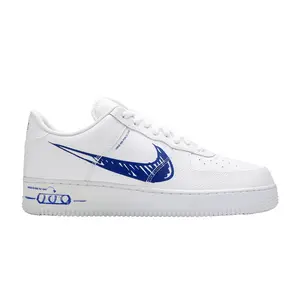 Nike Air Force 1 Low 'sketch' Sneakers - White