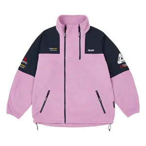 PALACE Polartec Double Zip Funnel - Purple
