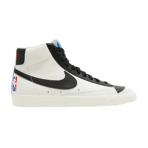 Nike Nba X Blazer Mid '77 Emb '75th Anniversary Trail Blazers' Sneakers - White