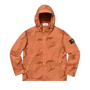 Supreme Stone Island Riot Mask Camo Jacket - Orange