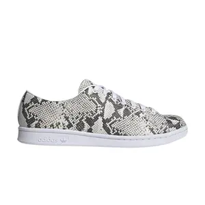 Adidas X Hyke Stan Smith Aoh-001 Python Print Sneakers - White