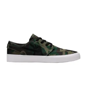 Nike Zoom Janoski Canvas Premium Sb Sneakers - Green