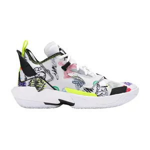 JORDAN Why Not Zer0.4 Pf 'graffiti' Sneakers - White