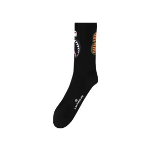A BATHING APE Shark Socks - Black