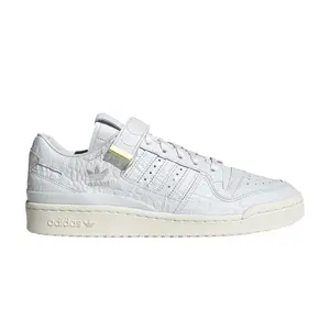 Adidas Forum 84 Low Croc Skin - White
