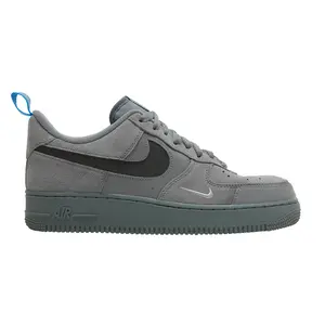 Nike Air Force 1 Low 'cut Out Swoosh' Sneakers - Grey