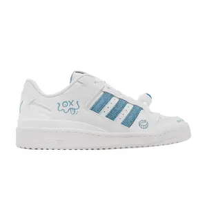 Adidas André Saraiva X Forum Low Classic 'Love Union' Sneakers White