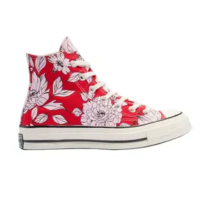CONVERSE Chuck 70 High Vintage Floral - Red