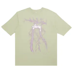 StÜssy Stock Lightning Tee - Green