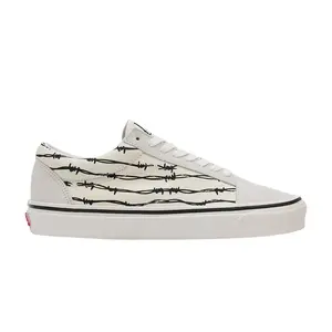 VANS Old Skool 36 Dx Anaheim Factory Barbed Wire Sneakers - White