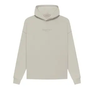 Fear Of God Relaxed Fit Fleece Hoodie - Grey