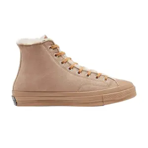 CONVERSE Tri Panel X Chuck 70 Hi 'khaki Shearling