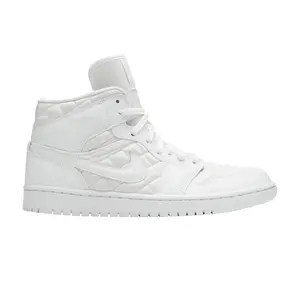 JORDAN 1 Mid Se Quilted Sneakers - White