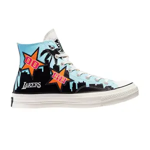 CONVERSE Chinatown Market X Chuck 70 High ‘lakers Championship Jacket - Blue