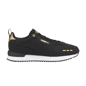 PUMA Wmns R78 Raw Metallics Sneakers - Black