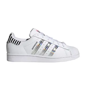 Adidas Superstar Iridescent Sneakers - White