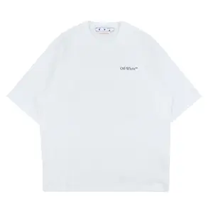 Off-White Caravaggio Crownin Skate Short-sleeve Tee - White