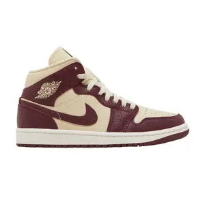 JORDAN 1 Mid Se 'split' High-top Sneakers - Red