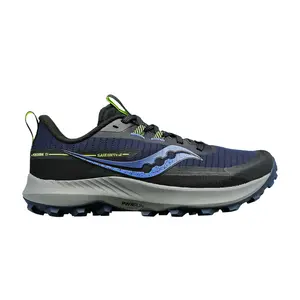 Saucony Wmns Peregrine 13 'night Fossil' Sneakers - Blue
