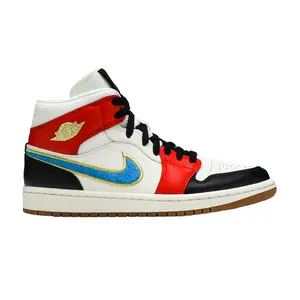 JORDAN 1 Mid Se 'letman' Sneakers - White