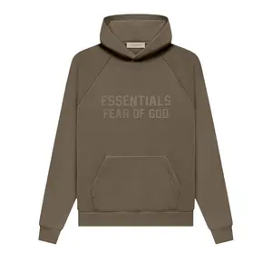 Fear Of God Fear Of God Essentials "Wood" Hoodie Brown