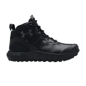 Under Armour Micro G Valsetz Mid Leather Shoes - Black