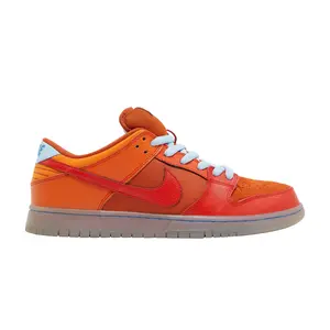 Nike Dunk Low Pro Sb 'fire & Ice' Sneakers - Orange