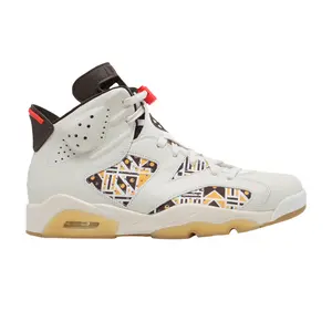 JORDAN 6 Retro Quai 54 Sail Gum - Cream