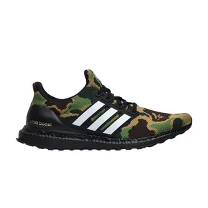 Adidas A Bathing Ape X Ultraboost 4.0 Camo Sneakers - Green