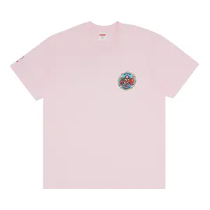 Supreme Fdny Engine 9 Tee 'light - Pink