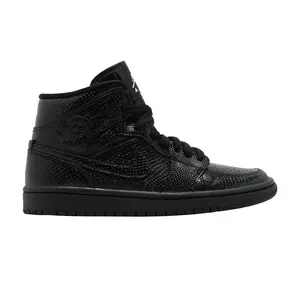 JORDAN 1 Mid Sneakers - Black