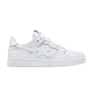 A BATHING APE Wmns Sk8 Sta #3 L Sneakers - White