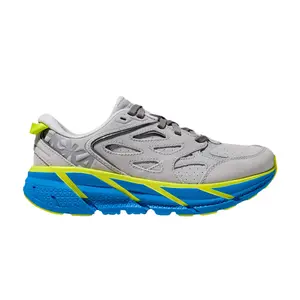 HOKA® Clifton L Suede Sneakers - Grey