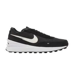 Nike Waffle One Leather Sneakers - Black