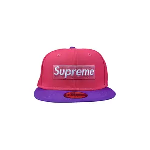 Supreme Two-tone Box Logo New Era Cap - Pink