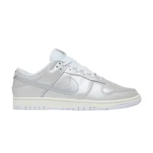 Nike Dunk Low Se Metallic Sneakers - Silver