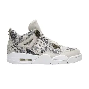JORDAN 4 Retro Premium Sneakers - Cream