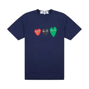 Play Comme Des Garcon Multi Heart T-shirt