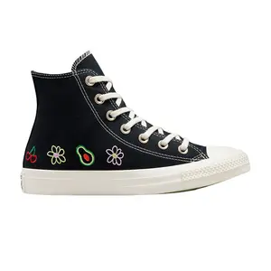 CONVERSE Chuck Taylor All Star High Embroidered Sneakers - Black