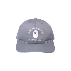 A BATHING APE Panel Cap - Grey