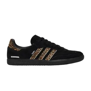Adidas End. X Neighborhood X Samba Leopard - Black | Editorialist