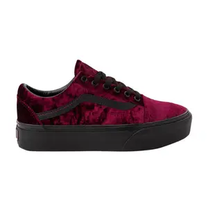 VANS Old Skool Platform Sneakers - Red