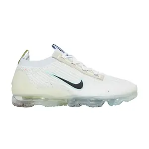 Nike Air Vapormax 2021 Flyknit Mismatched Swoosh - White