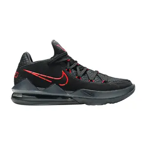 Nike Lebron 17 Low Ep Bred Sneakers - Black