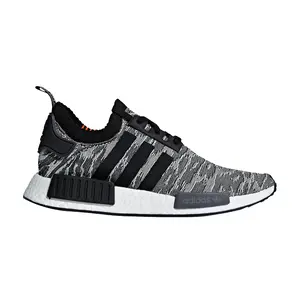 Adidas Nmd_r1 Primeknit Glitch Sneakers - Black