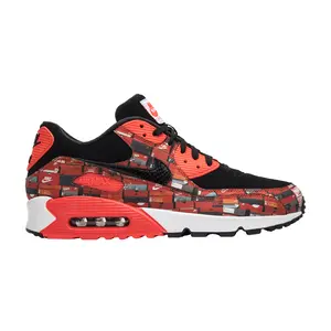 Nike Atmos X Air Max 90 Sneakers - Red